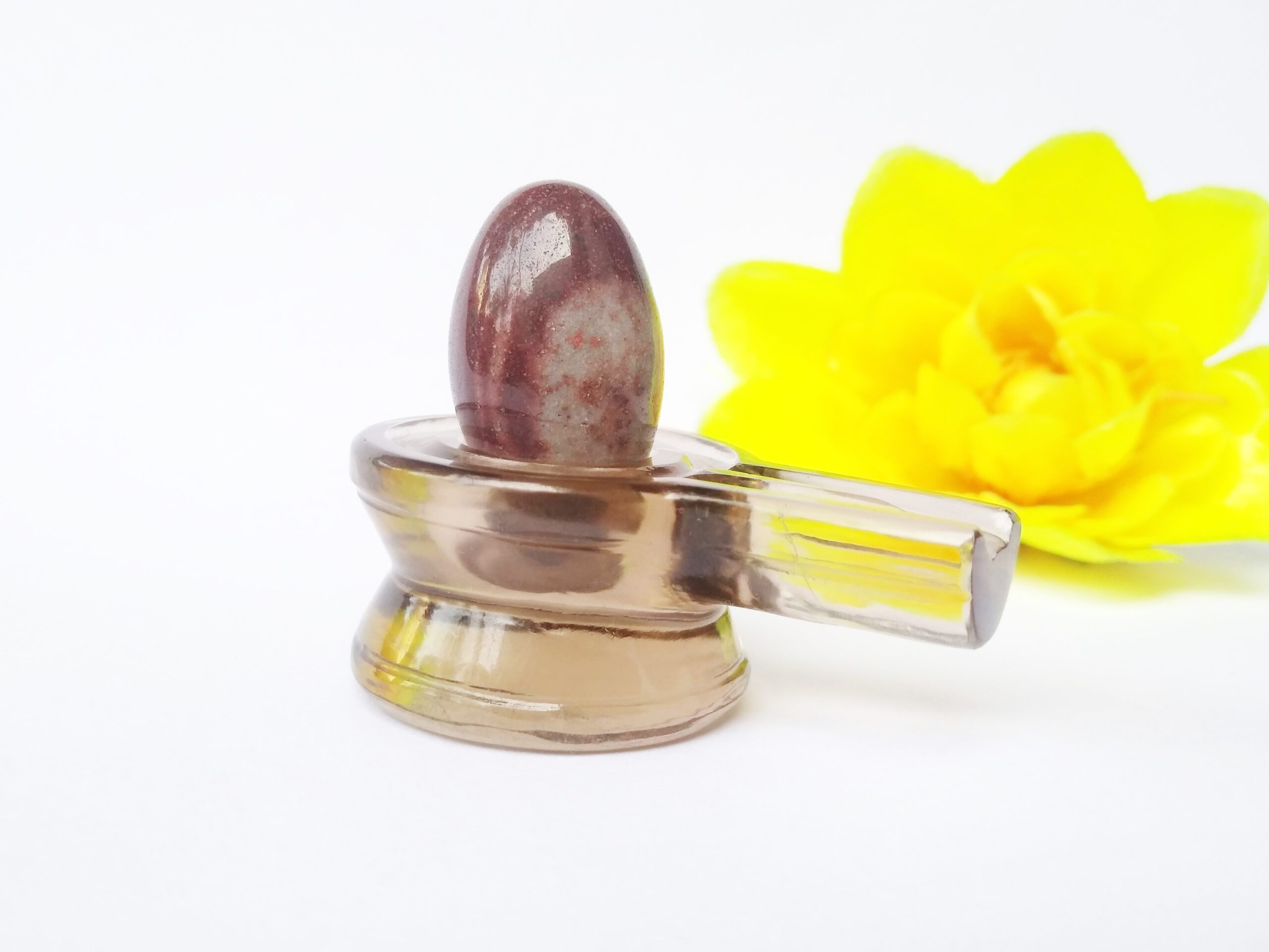 Handmade Smoky Quartz Shivling Narmada Lingam - MrRamStore